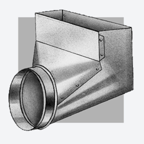 #243 90° Register Boot – Royal Metal Products